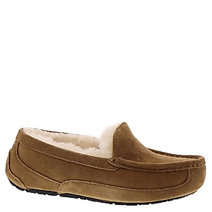 UGG Unisex-Child Ascot Slipper, Chestnut Suede, 6