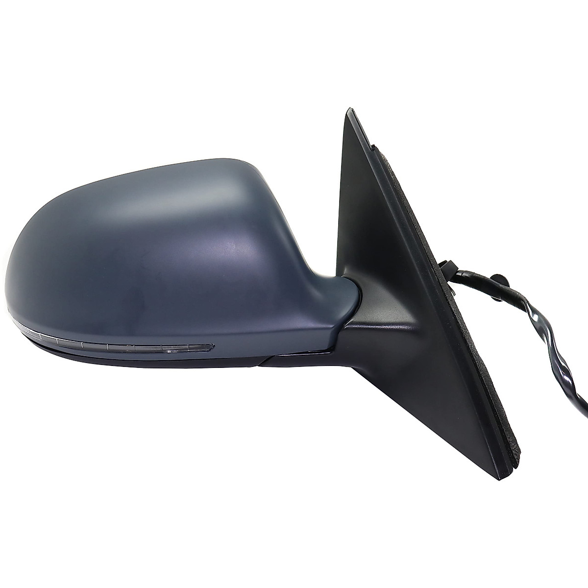 Kool Vue Driver & Passenger Side Power Heated Mirrors for Audi A4 Quattro A4 2009 With Signal Light; Without Memory Paintable Sedan & Wagon