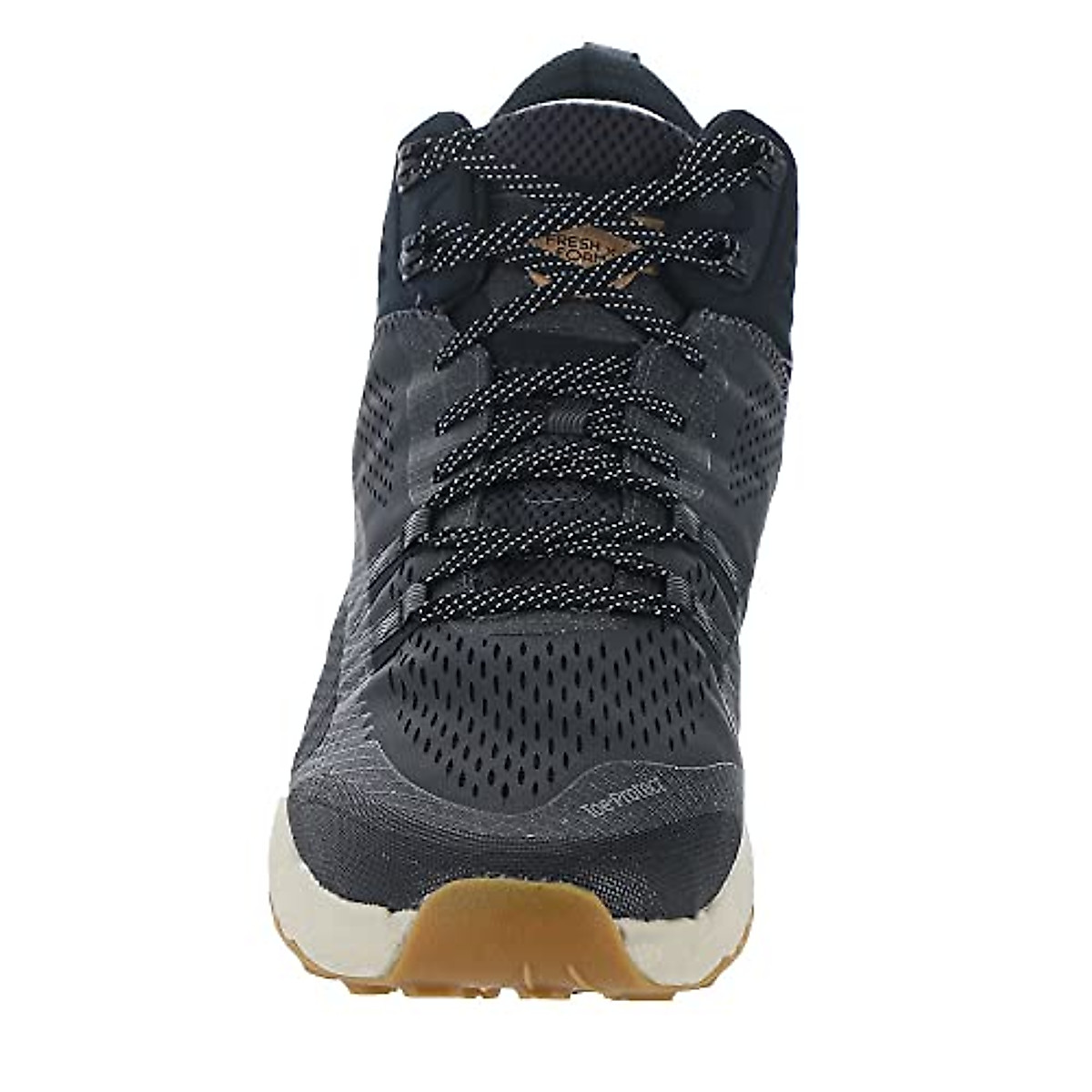 New Balance Men's Fresh Foam X Hierro Mid GTX V1 Trail Running Shoe, Black/Timberwolf, 13 Wide