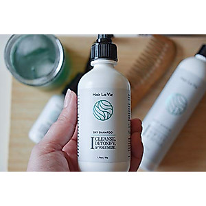 Hair La Vie Dry Shampoo for Women - Detox, Cleanse & Volumize for Blonde & Brunette Hair, 1.76 Oz