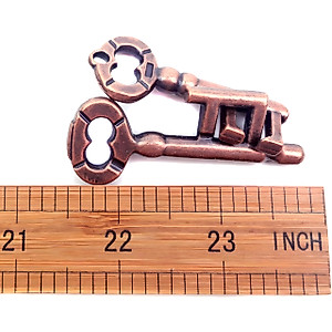 MAGIKON Traditional Brain Teaser, Classical Puzzle Magic Toy (Keys)