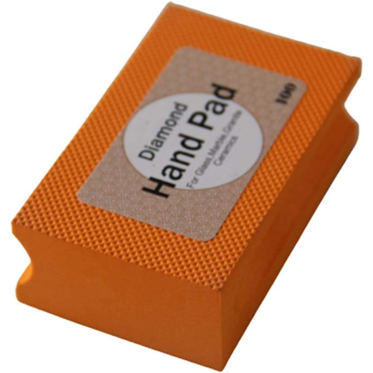 Diamond Hand Pad, 100 Grit Diamond Hand Polishing Pad Electroplated Polishing Pad, Hand-Held Sanding Block