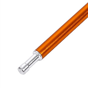 2pcs Aluminum Alloy Tent Pole Support Replacement Accessory for Camping Hiking, 142 inch/pc (1)