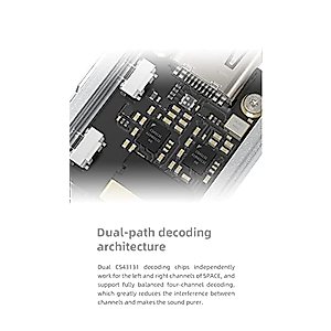Fanmusic TANCHJIM Space Portable DAC Headphone Amplifier Support DSD256 32Bit/768kHz 3.5mm/4.4mm Output USB Type C Input DAC Amp