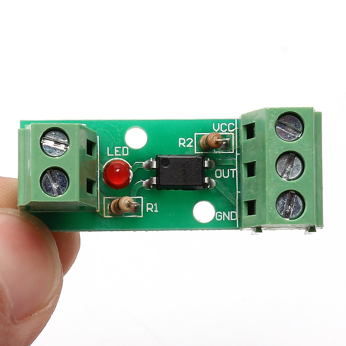 DONGKER Optical Isolator Module,12V Photoelectric Optoisolator PNP NPN Signal Converter PC817 Optocoupler Optoisolator