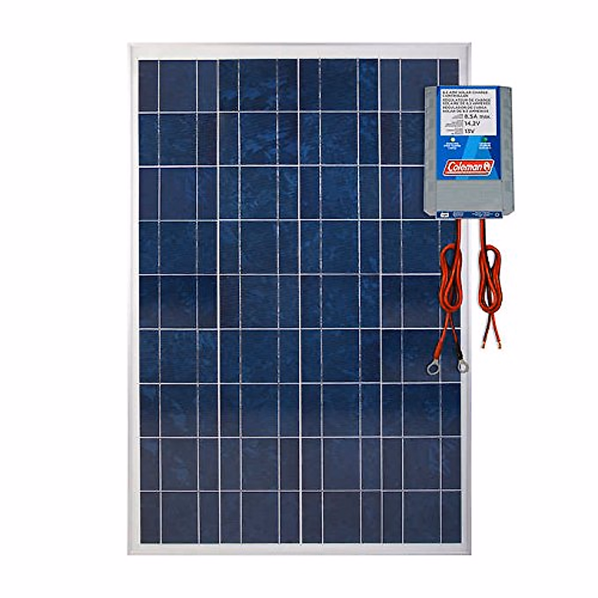 Coleman 100W Crystalline Solar Panel Kit with 8.5 Amp Charge Controller