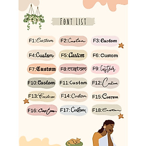 XanmegoJewelry 14K Gold Personalized Name Necklace - Custom Name Necklace with 18 Font Styles - Gold Figaro, Rolo or Cable Chain - Custom Bridesmaids Gifts