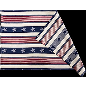 Primitives by Kathy 32744 Patriotic Dish Towel, 18 x 28-Inches, Stars & Stripes