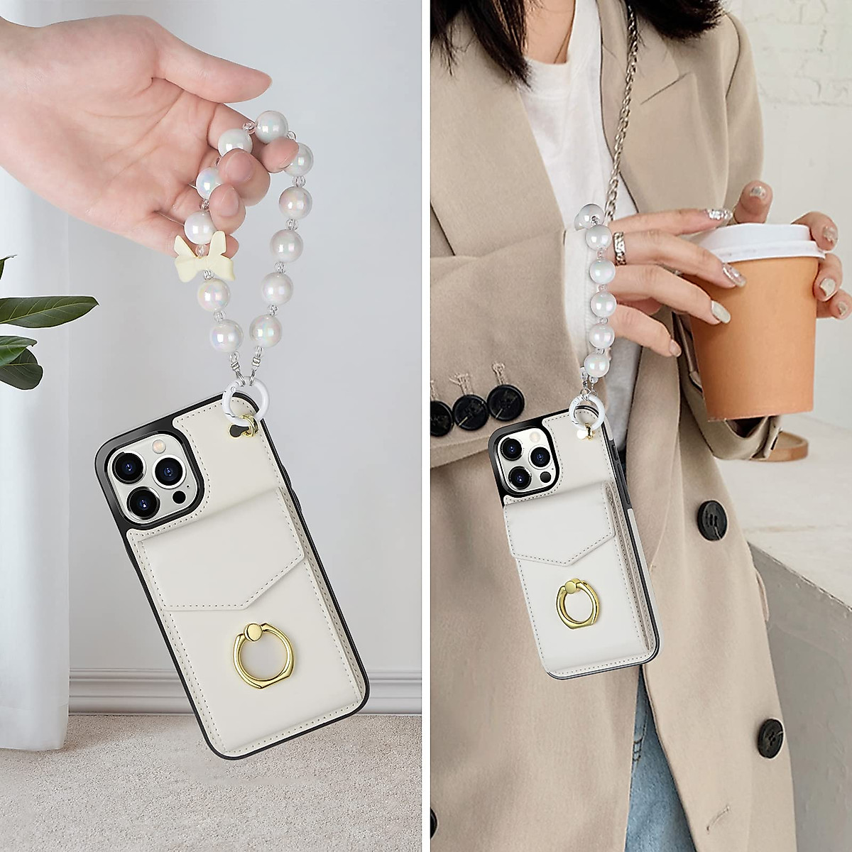 HianDier Protective PU Leather Cover, Beige