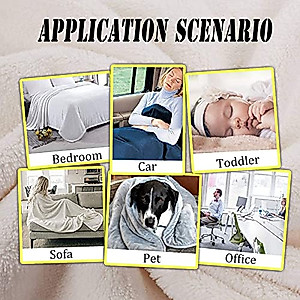 Blanket Rustic Lodge Bear Moose Deer Throw Blanket Ultra Soft Velvet Blanket Lightweight Bed Blanket Quilt Durable Home Decor Fleece Blanket Sofa Blanket Luxurious Carpet for Men Women Kids