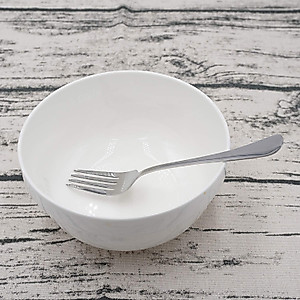 Honbay 4-Piece 18.5cm/7.28inch Stainless Steel Dinner Forks Salad Forks Dessert Forks for Home, Restaurant, Office, School and More