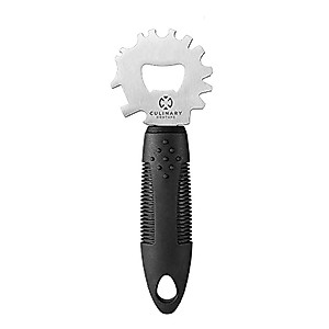 Culinary Couture Stainless Steel Grill Scraper with Handle