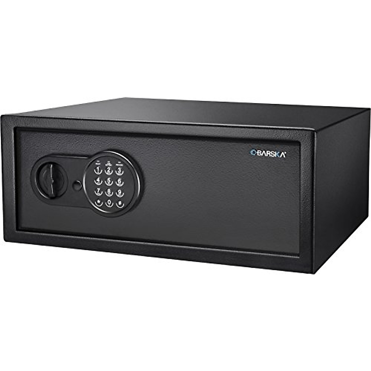 BARSKA 1.2 Cubic Ft Steel Electronic Digital Security Solid Steel Safe with Keypad Lock