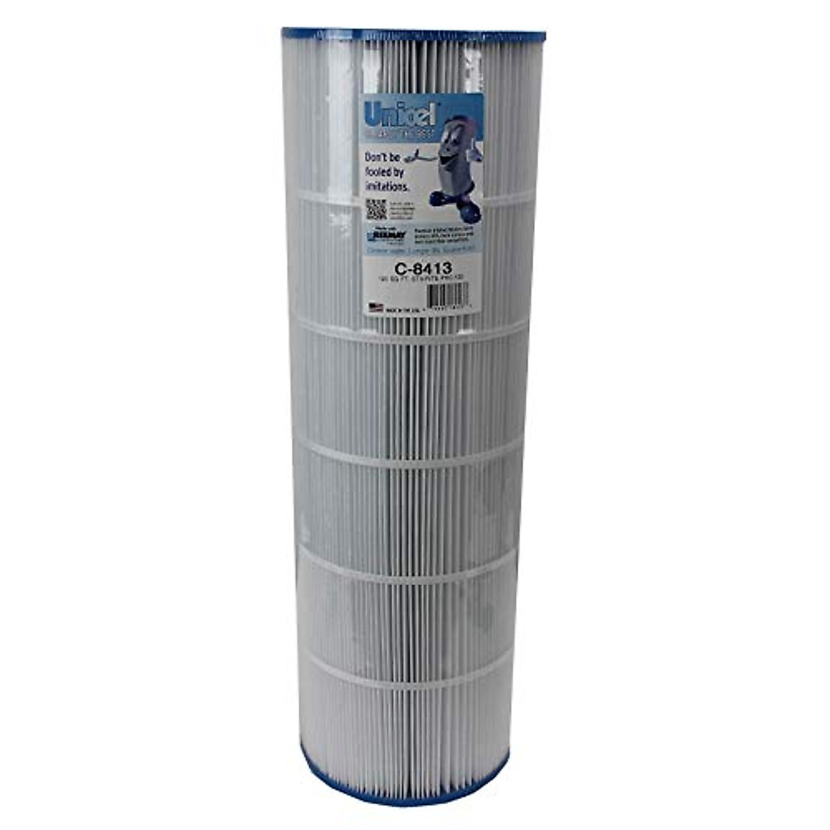Unicel C-8413 125 Square Foot Swimming Pool and Spa Replacement Cartridge Filter for Sta-Rite Posi-Clear PXC-125 and Waterway Pro Clear 125
