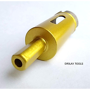 1 Inch Masonry Drill Bit for Concrete Diamond Hole Saw Heavy Duty Dry Core Hole Saw for Concrete, Pavement Stones, Quartz, Granite, Brick, Cinder Block Extra Long Depth of Cut