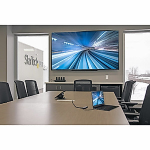 StarTech.com USB C Multiport Adapter - USB-C to HDMI or Mini DisplayPort 4K 60Hz, 100W Power Delivery Pass-Through, 4-Port 10Gbps USB Hub - USB Type-C Mini Dock - w/ 12" Attached Cable (DKT31CMDPHPD)