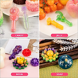 Silicone Baking Molds, 2PCS Non Stick Silicone Molds for Chocolate, Candy, Cake, Ice Cube, Jelly, Muffin, Mini Soap Making