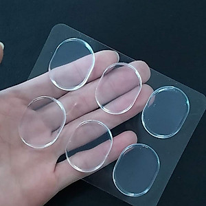 12 Pieces Drum Dampeners Drum Damper Gel Pads Drum Mute Silicone Drum Silencers for for Drums Tone Control Cymbals (Transparent)