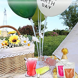 6 Pieces Drinks Flasks Juice Flasks Liquor Pouch Reusable Drinking Flasks Concealable Plastic Flasks for Sneak to go flask, with Funnel (32 OZ)