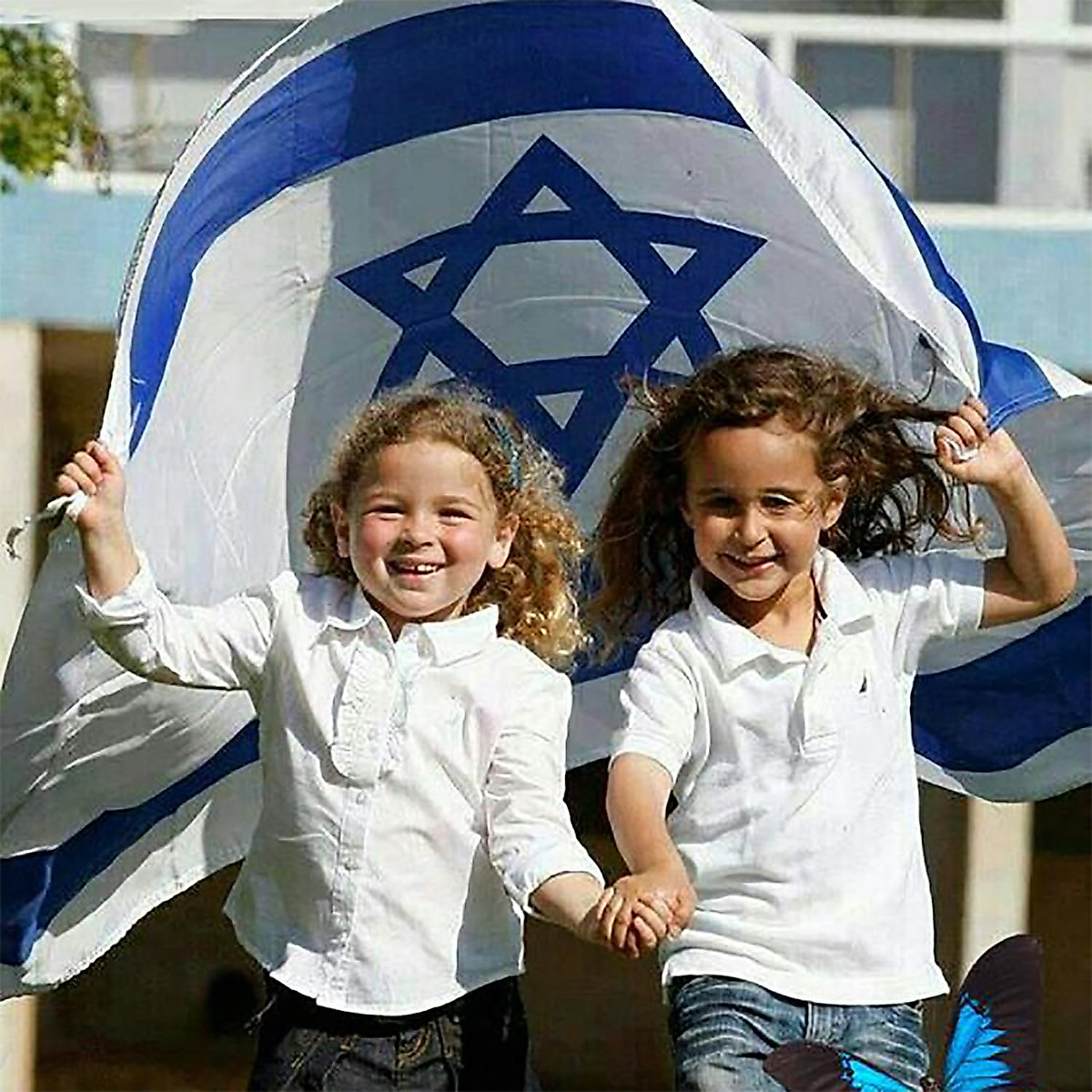 Israel Flag | Israel Flag 3x5 Ft | Flag of Israel 3x5 Ft | Israeli Flag Israeli Flag 3x5 Ft | Israel Flag Vivid Color and Fade Proof Grommets for All-Weather Outdoor Display.