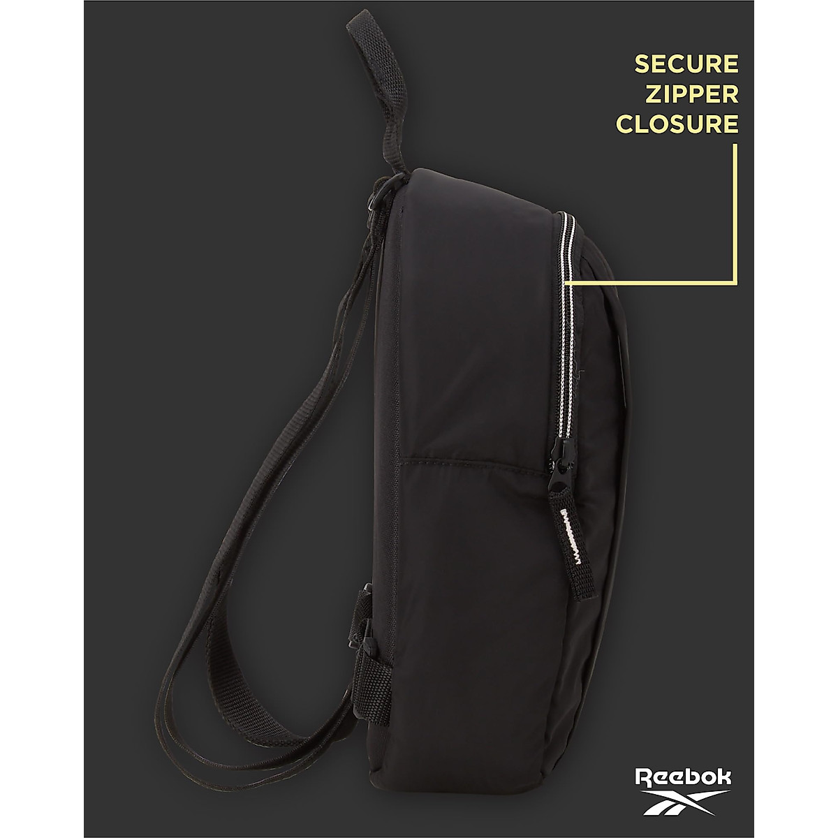 Reebok Women's Backpack - Sydney Lightweight Mini Shoulder Purse - Casual Gym Bag for Kids, Teens, and Adults, Size One Size, Deep Quartz