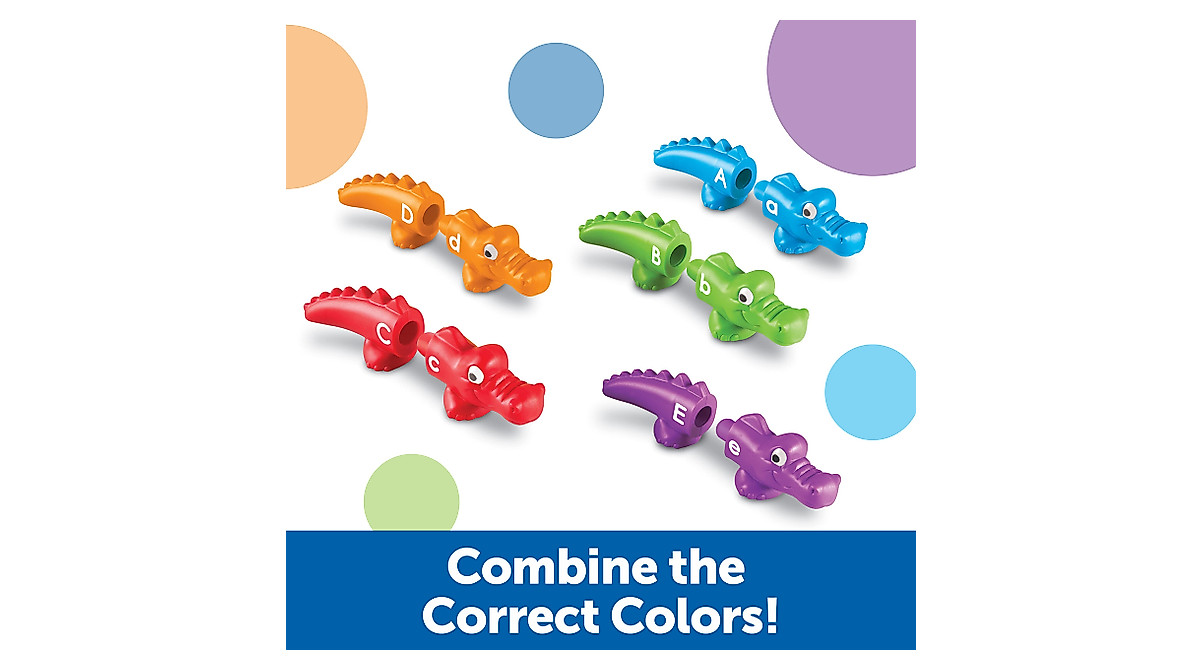 Learning Resources Alphabet Alligators – Fine Motor & ABC Skills for Kids