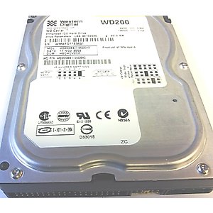 Western Digital HDD 20GB IDE, WD Caviar WD200BB-75DEA0, DP/N 01T320 REV A00