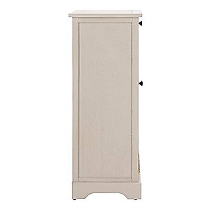 SAFAVIEH American Homes Collection Raven Vintage Grey Tall Storage Unit