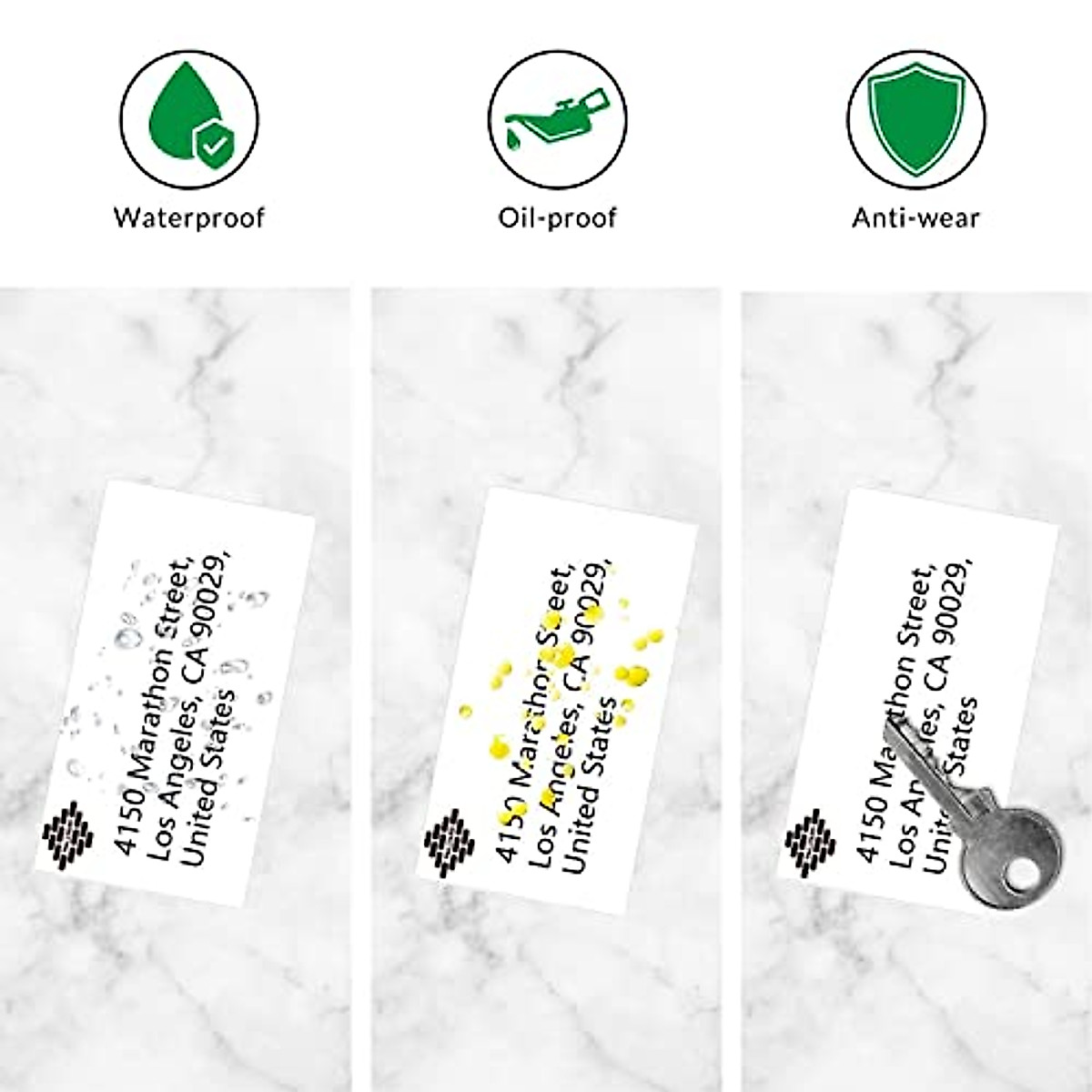 2"x 1"Direct Thermal Labels,UPC Barcodes Labels,Small Sticker Labels for Files Package Envelope Product Tag,Thank You Sticker Label Compatible with Rollo, Zebra Desktop Printers(12 Rolls, 15600Labels)