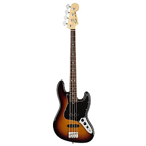Fender American Performer Jazz Bass, 3-Color Sunburst, Rosewood Fingerboard