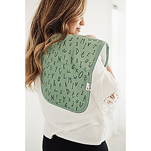 Copper Pearl Baby Burp Cloth Large 21''x10'' Size Premium Absorbent Triple Layer 3-Pack Gift Set “Chip Set