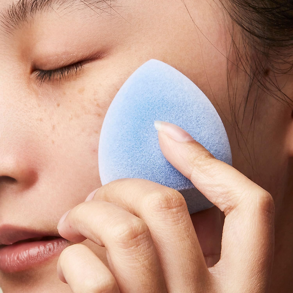 JUNO & Co. Microfiber Sponge, Latex-Free, Dual Layer Technology, Flawless Makeup Blender for Foundations, Powders and Creams (Velvet Love Bundle)