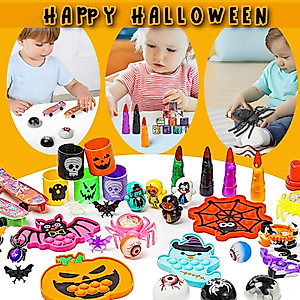 sdatoy 600 Pcs Halloween Party Favors for Kids, Fidget Toys Bulk, Prizes for Kids, Halloween Toys Treats Gifts, Carnival Treasure Classroom Prizes Box, Goodie Bag Stuffers, Party Toy Supplies