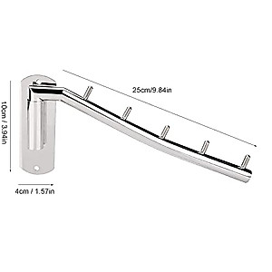 Wall Mount Clothes Hanger, Laundry Hanger Dryer Rack Foldable, Retractable Clothes Drying Rack Wall Mounted Clothing Hanging System Drying Closet Storage Organizer Wall Black Wall Mount 2-Pack