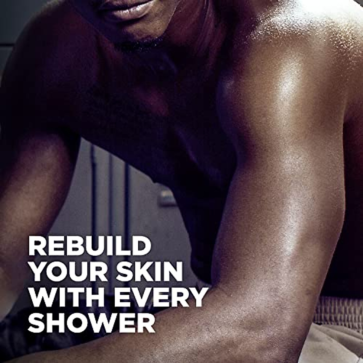 Dove Men+Care Elements Body Wash and Face Wash For Fresh, Healthy-Feeling Skin Minerals + Sage Cleanser That Effectively Washes Away Bacteria While Nourishing Your Skin, 18 Ounce (Pack of 4)