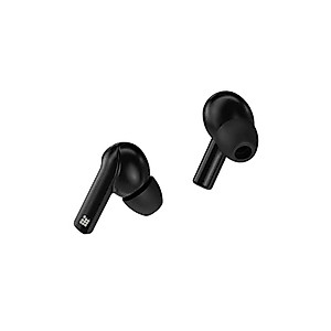 Cubitt True Wireless Earbuds Generation 2, 5.3 Bluetooth, IPX5 Water reistance, Premium Sound, Touch Control, Built in Microphone, Voice Assistance, Game Mode for Men and Women (Black)