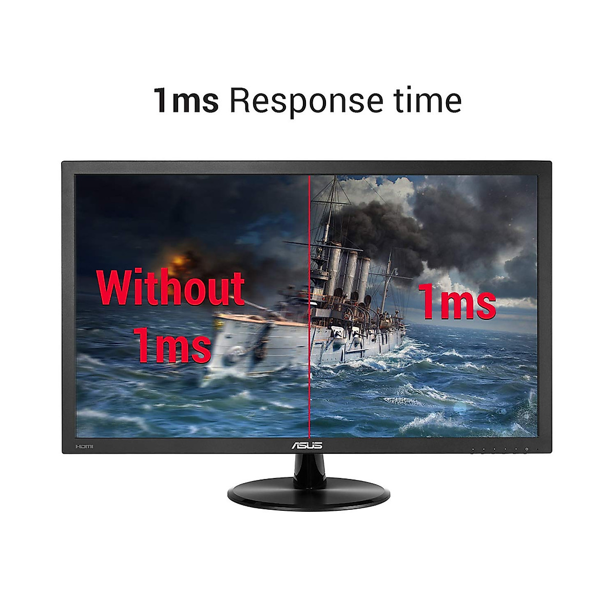 Asus LCD VP228H Gaming, 21,5'' LED,1ms,DC 100mil.,HDMI,DVI,1920x1080, speakers