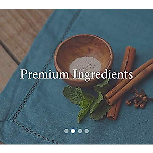 Organic Vegan Fluoride Free Remineralizing Tooth Powder Peppermint Formula Value Size UP to 6 Month Supply I Natural WHITENING I Stronger Teeth