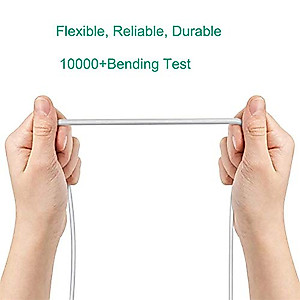 Smays 26ft Power Extension Cable Compatible with Wyze Cam, Zmodo, Blink Mini, Oculus Go, Kasa Cam, Yi Home Security Camera in Outdoor Indoor, Long Micro USB Cord White