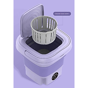 Little Washing Machine，Folding Washing Machine Mini Portable Household Fully Automatic Washing And Stripping Integrated Cleaning Machine