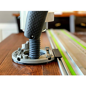 ToolCurve Guide Rail Adapter Compatible with Bosch 1617 Router - Made in USA!