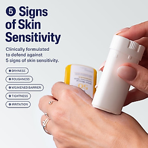 Cetaphil Sheer Mineral Sunscreen Stick for Face & Body, 0.5oz, 100% Mineral Sunscreen: Zinc Oxide & Titanium Dioxide, Broad Spectrum SPF 50, For Sensitive Skin