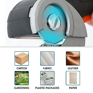 Replacement Rotary Blades Compatible with Worx WX082L 4V ZipSnip Cordless Electric Scissors, WA2300 Replacement Blades Fits RC2600K,RC2601, RC2602, WX080L, WX081L (4 Pcs)