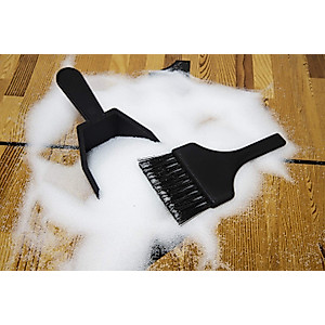 YDDS Shuffleboard Sand with Shuffleboard Brush - Shuffleboard Wax Set for Shuffleboard Table + Shuffleboard Brush + Mini Dustpan and Brush