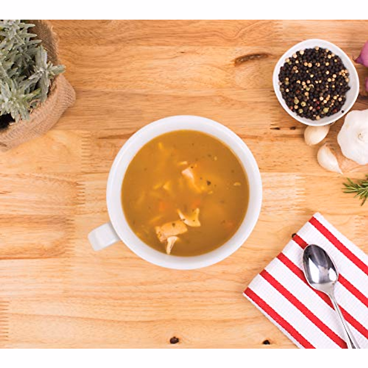 HIC Kitchen HIC Bowl, Single, 28-ounces, Fine White Porcelain