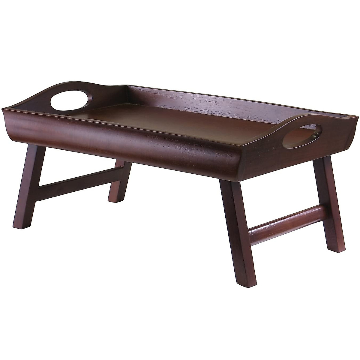 Winsome Wood Sedona Bed Tray, Antique Walnut