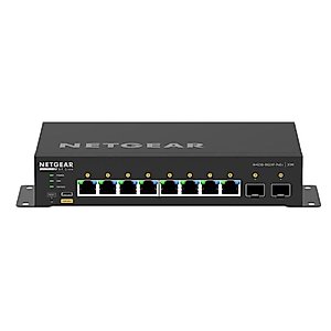 NETGEAR Fully Managed Desktop Switch- GSM4210PX-100NAS