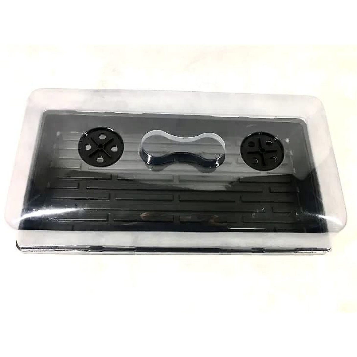 Extra Thick Seedling Growing Trays with Drainage Holes and Humidity Domes with Vents for Control of Humidity, and Temperature Inside. Acts as a Mini Greenhouse for Propagation. (1)