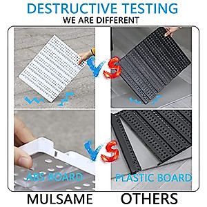 RIVTUN Transparent Garage Organizer Bins, 30PCS Wall Mounted Storage Small Parts Bins With White Pegboard to Store Nuts,Bolts, Screws, Nails