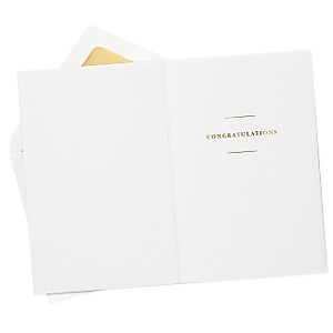 Hallmark Signature Wedding Card, Bridal Shower Card, Engagement Card (Rest of Your Lives) (5RZH1241)